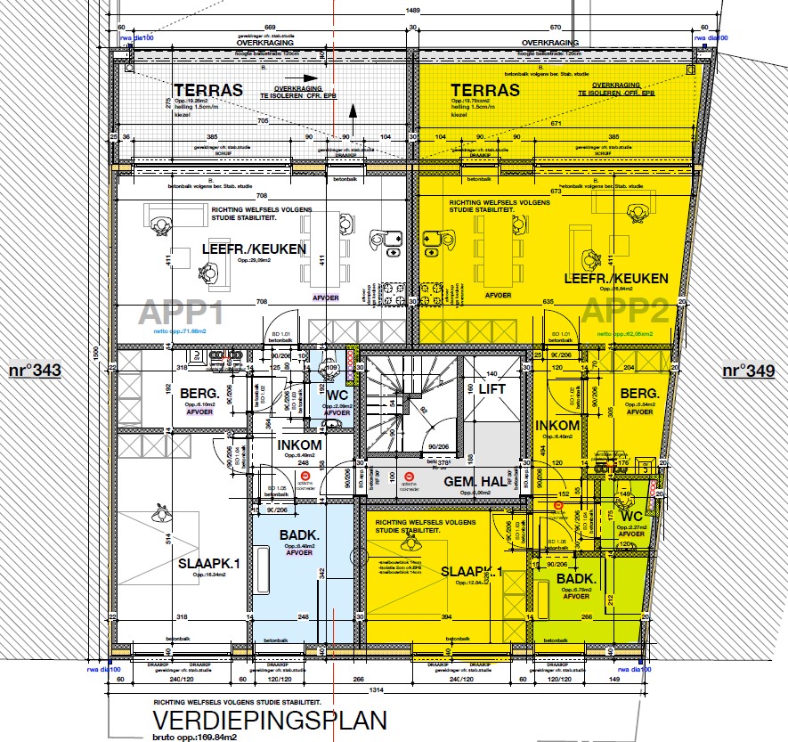 Appartement op 1ste verdiep rechts - Jemar